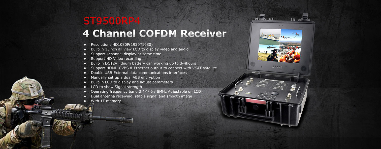 Quality COFDM Transmitter & COFDM Video Transmitter Manufacturer