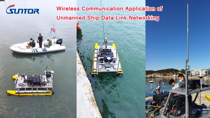 COFDM Soft Defined Radio Private IP Mesh Network For Drone / UAV / UGV ...