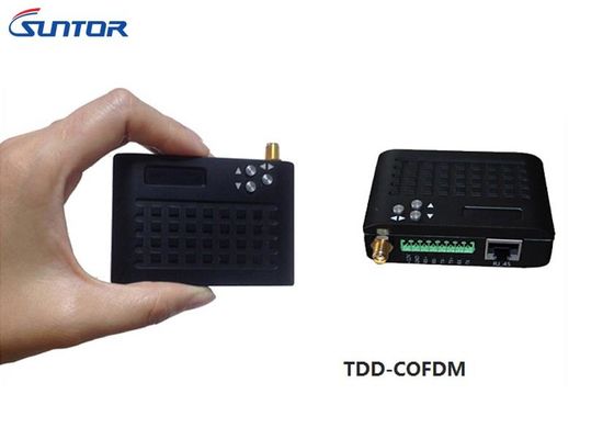 136g EOD UGVS Mini Video Transmitter NLOS RS232 Control Data