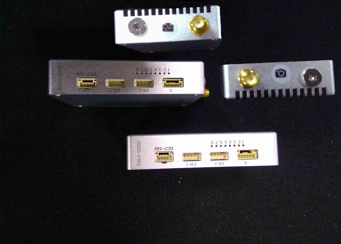 IP Interface Long Range Video Transmitter Link Aluminum Material For ...