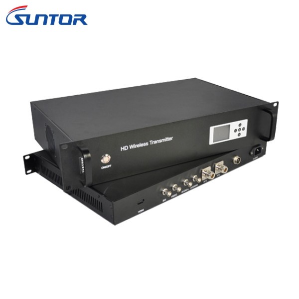 20W COFDM COFDM Wireless Transmitter Mobile Video Transmission System