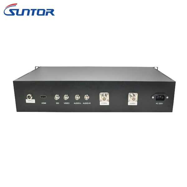 20W COFDM COFDM Wireless Transmitter Mobile Video Transmission System