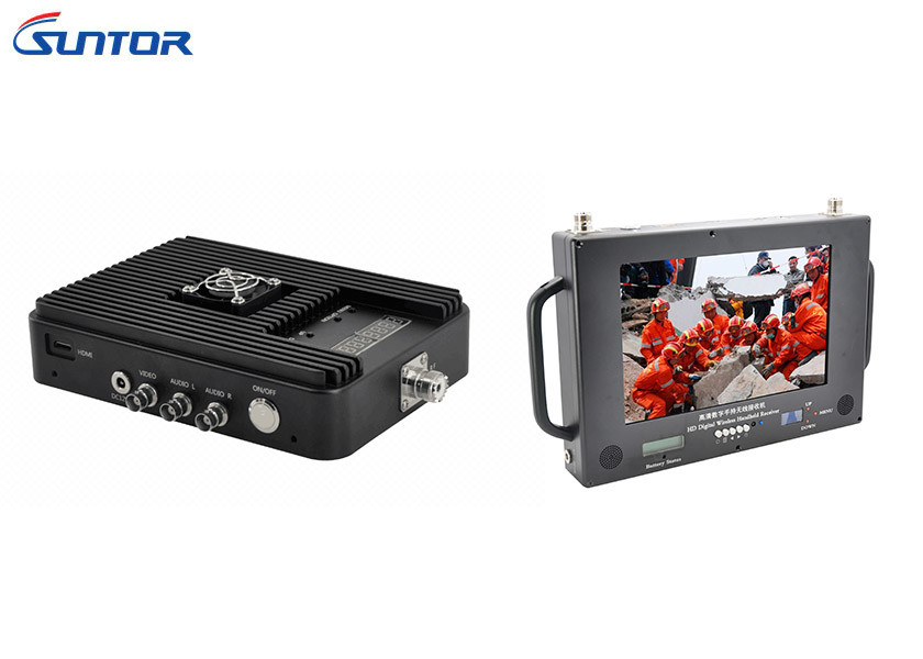 FHD 5W High Definition Multimedia Interface COFDM Wireless Transmitter ...