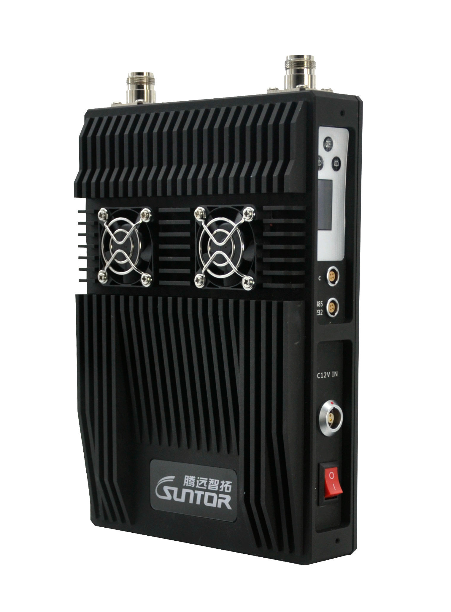 Two Way Voice Communication COFDM Video Transmitter NLOS 2KM Bodyworn ...