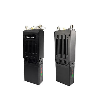 MH33 Centerless 1.4GHz IP Mesh Network MANET Radio 64 Nodes With Battery